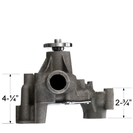 Small Block Chevy and GM long shaft hi flow water pump – FlowKooler Hi ...