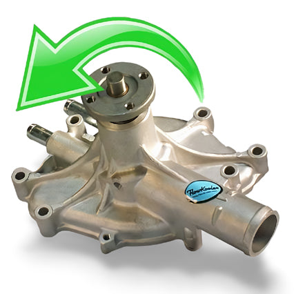 Hi Flow water pump 1660 for 302/5.0L Ford – FlowKooler Hi Flow Waterpumps