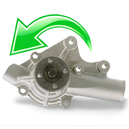 Hi flow water pump for Jeeps with 4.0L and 258CID – FlowKooler Hi Flow ...